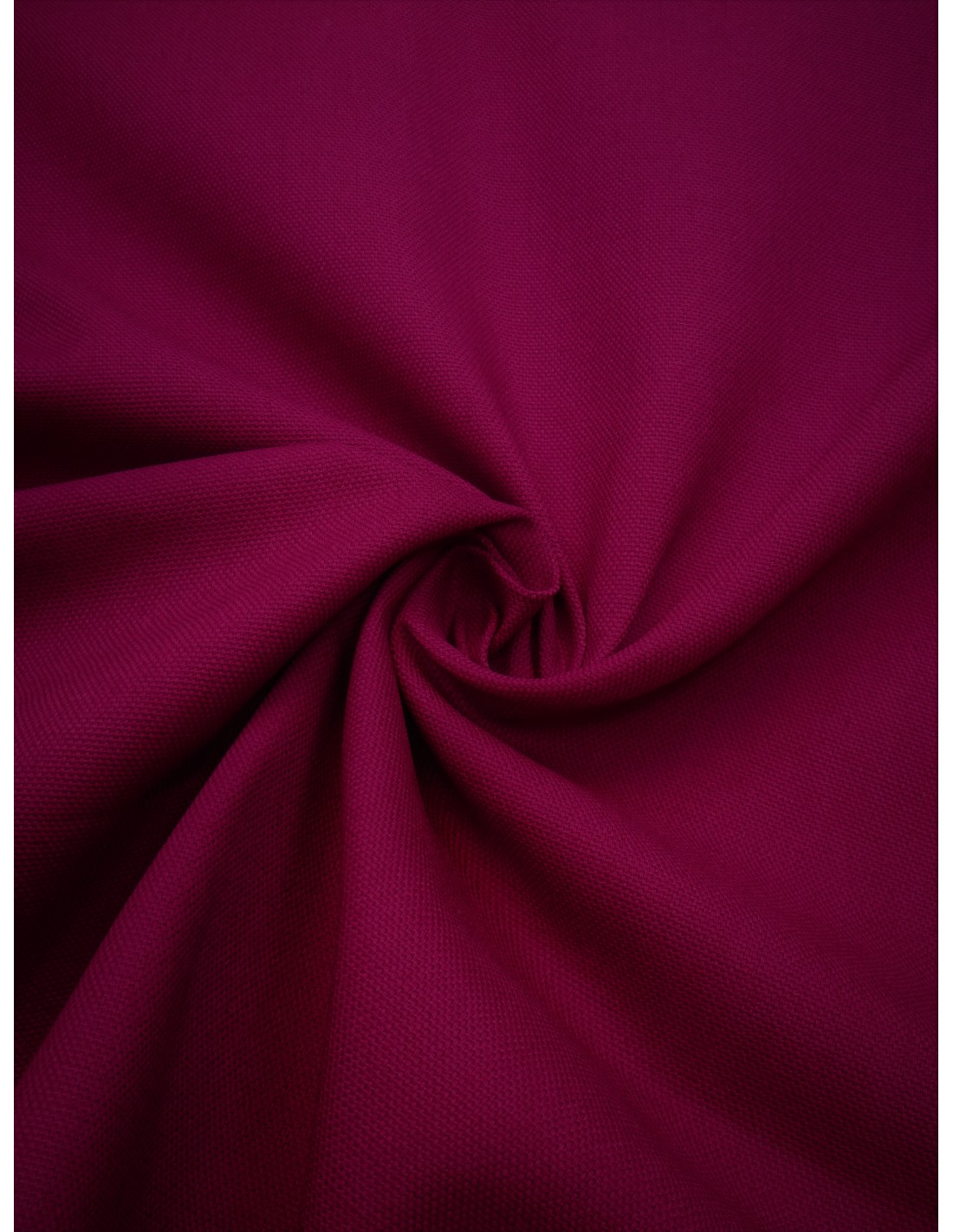 Tissu bachette coton - Rouge